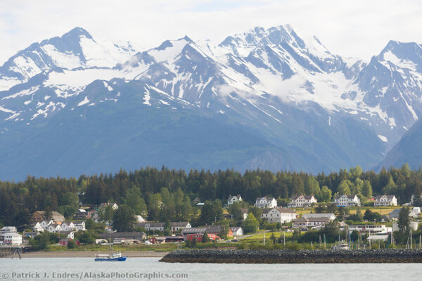 Southeast Alaska photos of towns along the Inside Passage.